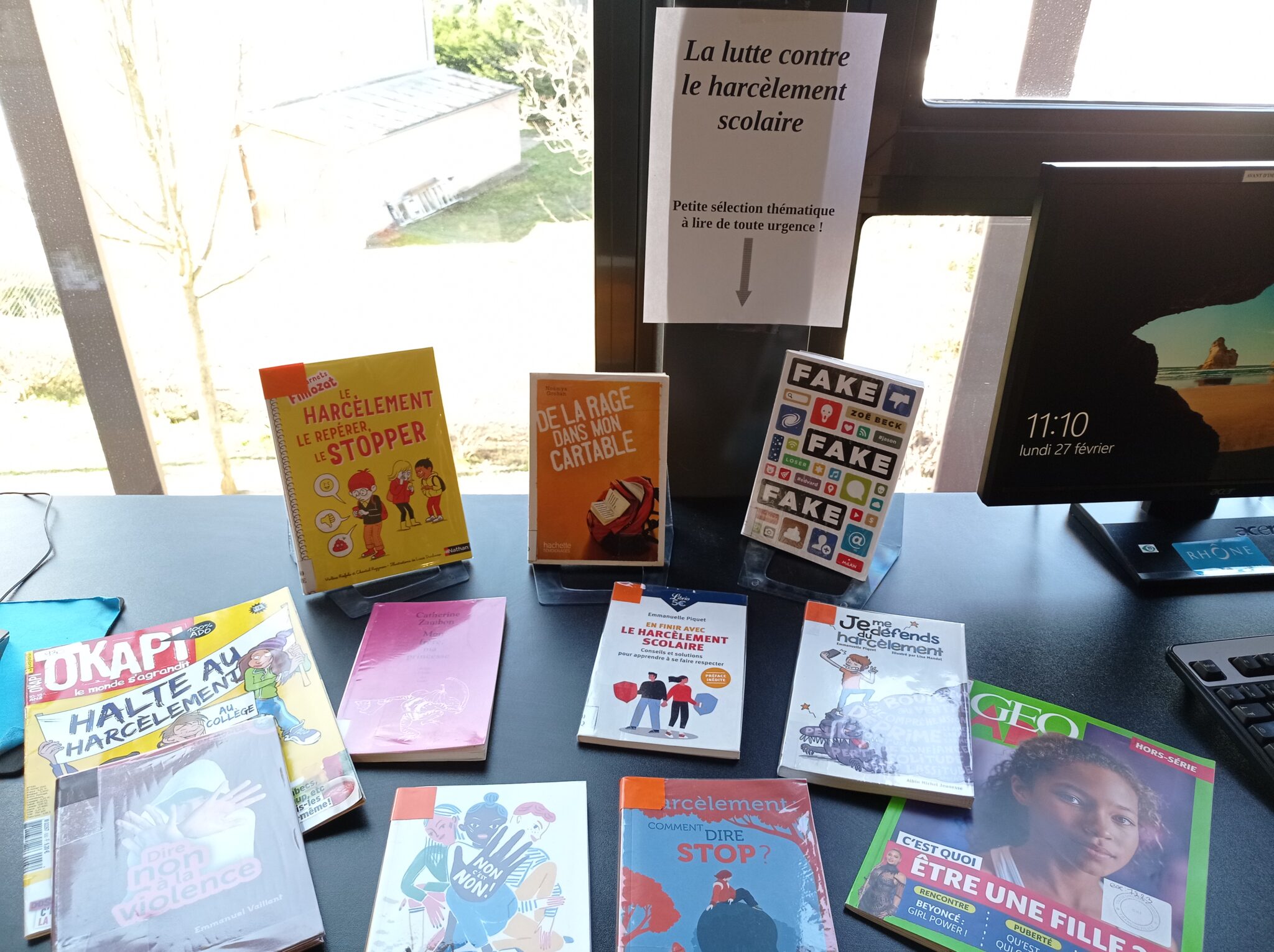 Promotion de la lecture et lutte contre le harcèlement scolaire au CDI ...